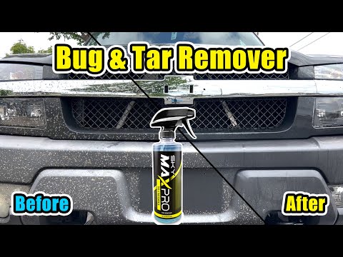 SKYMAXPRO - BUG AND TAR REMOVER QUICKLY REMOVES TAR SPLATTERS AND BUGS ...